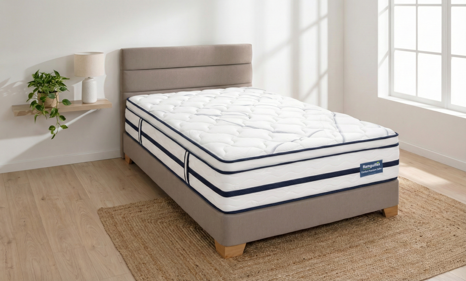 Colchón Confort Premium Zafiro - Ramguiflex